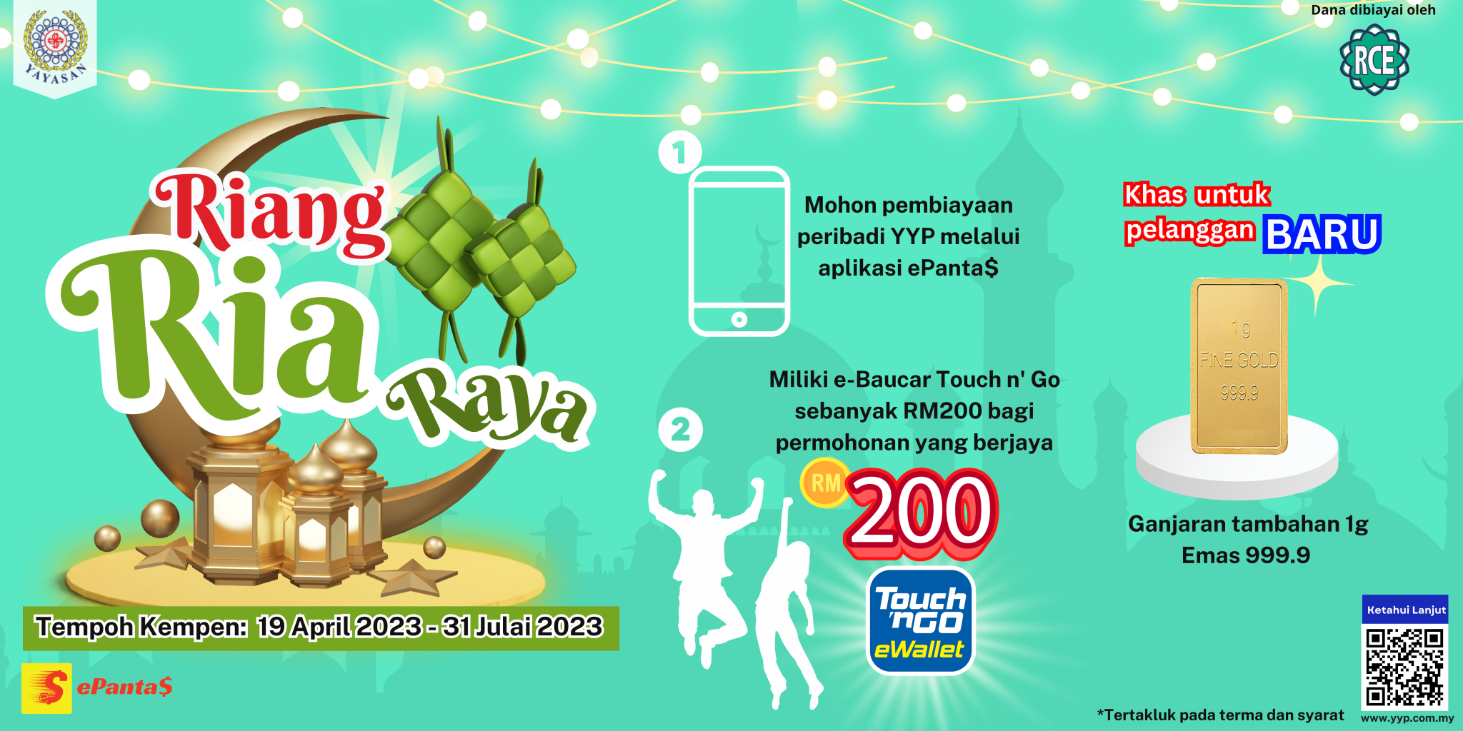 Riang Ria Raya Campaign – Yayasan Dewan Perniagaan Melayu Perlis (YYP)