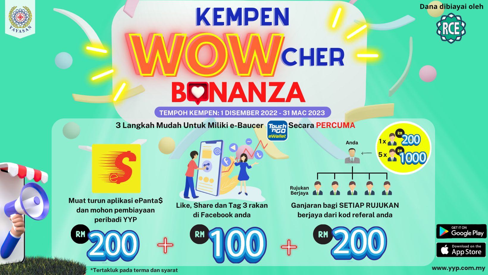 “WOW”cher Bonanza Campaign - Yayasan Dewan Perniagaan Melayu Perlis (YYP)